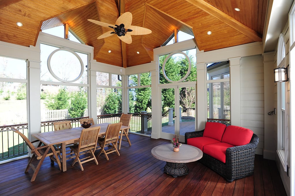 See What’s Possible with This Custom Potomac, Maryland, Screen Porch