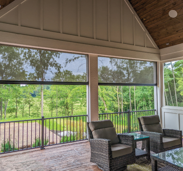 Motorized Retractable Screens | Maryland & Virginia