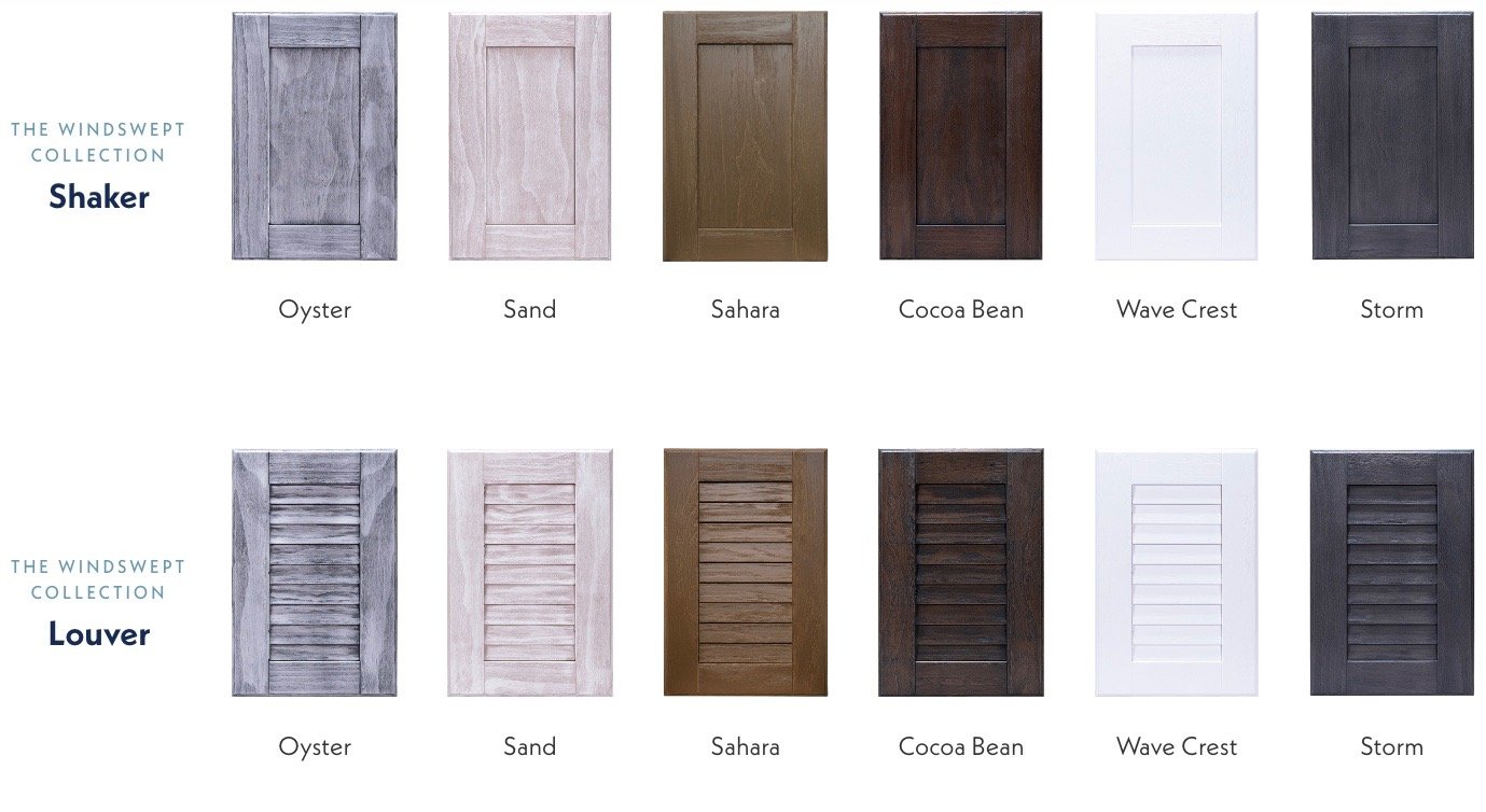 ZähBuilt Windswept Collection Hassle-Free True Wood Outdoor Cabinets